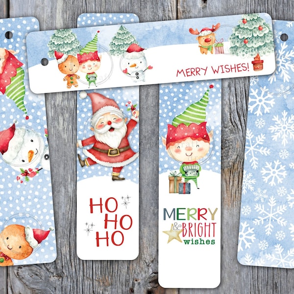 Christmas Bookmark - Etsy