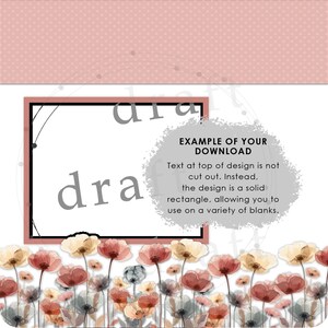 2 Word Board Designs • With & Without Text • Board With Photo/picture ...