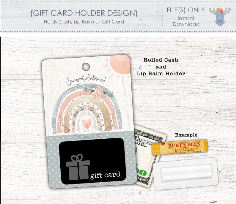 Boho Rainbow Congratulations Design Baby Shower - Etsy