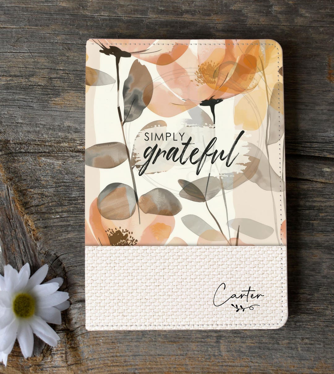 2 Watercolor Floral Journal Designs • Flowers, Fall • Daily Positivity ...