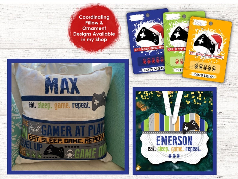 Bundle of 8 GAMER Gift Card Designs Video Game Lover - Etsy