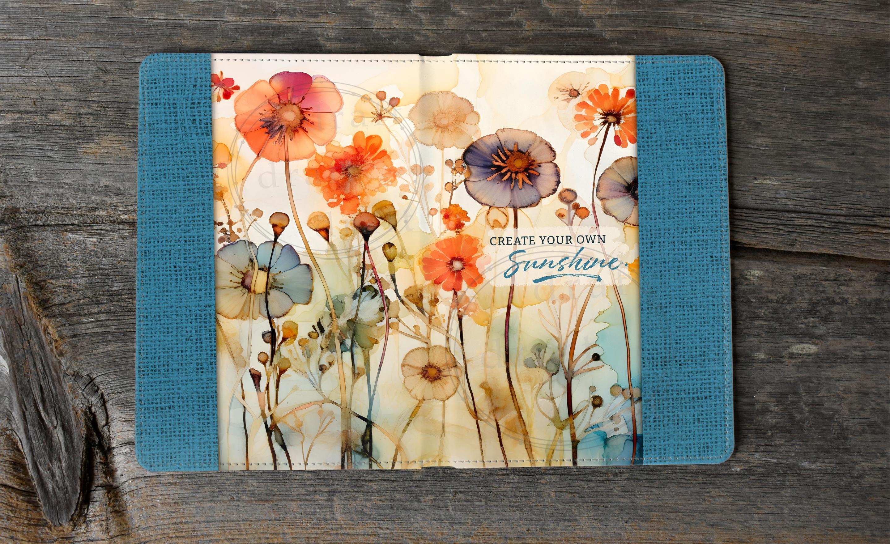 2 Watercolor Floral Journal Designs • Flowers, Fall • Daily Positivity ...