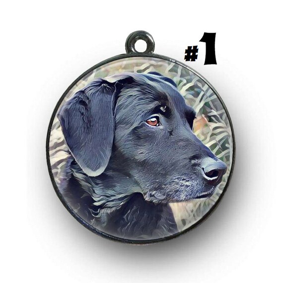 Black Labrador Dog Tag | Etsy
