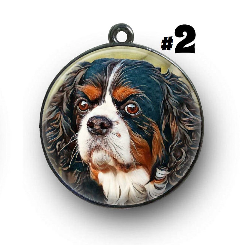 Cavalier King Charles dog tag | Etsy