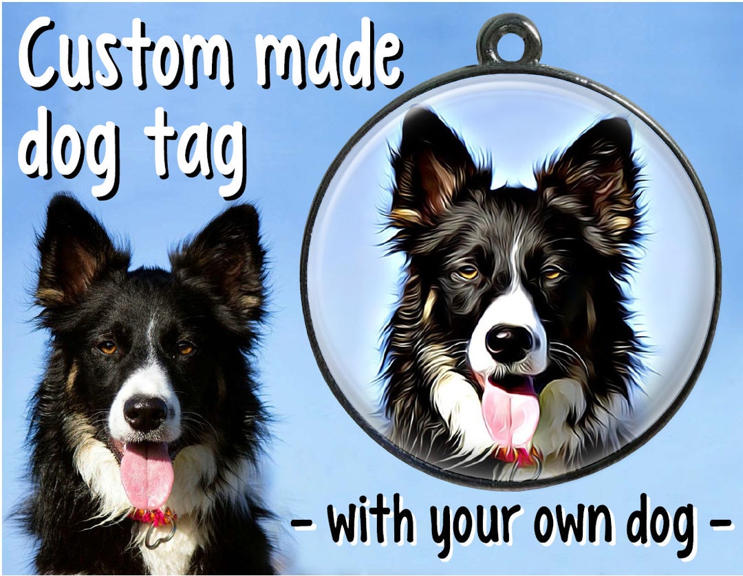 Very Special, Custom Made Dog Tag - Dog Tag With Your Own Dog - Etsy