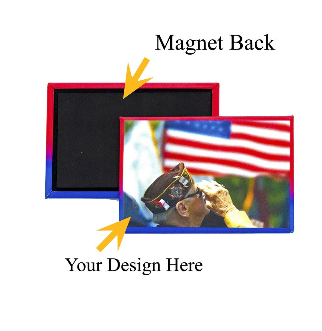 2x3 Inch Rectangle Button Magnet Custom - Etsy