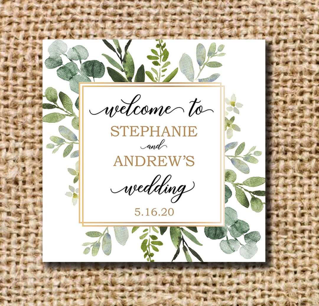 Custom Label Sticker Set of 5 - Etsy