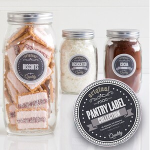 RETRO PANTRY Label Collection - Etsy