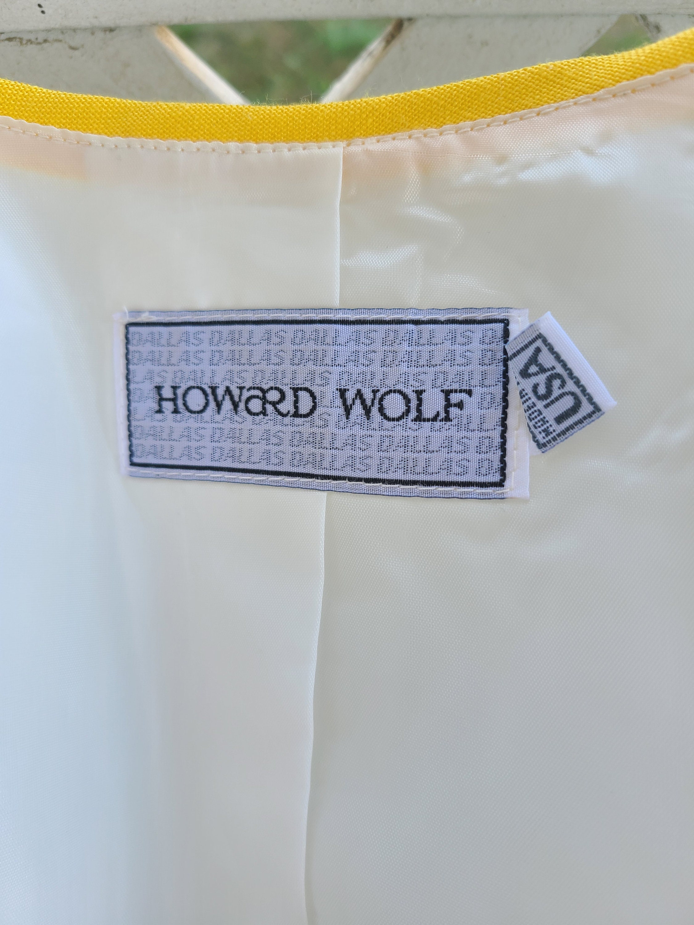 1980's Howard Wolf Skirt Set - Etsy