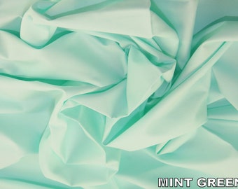 Mint green fabric | Etsy