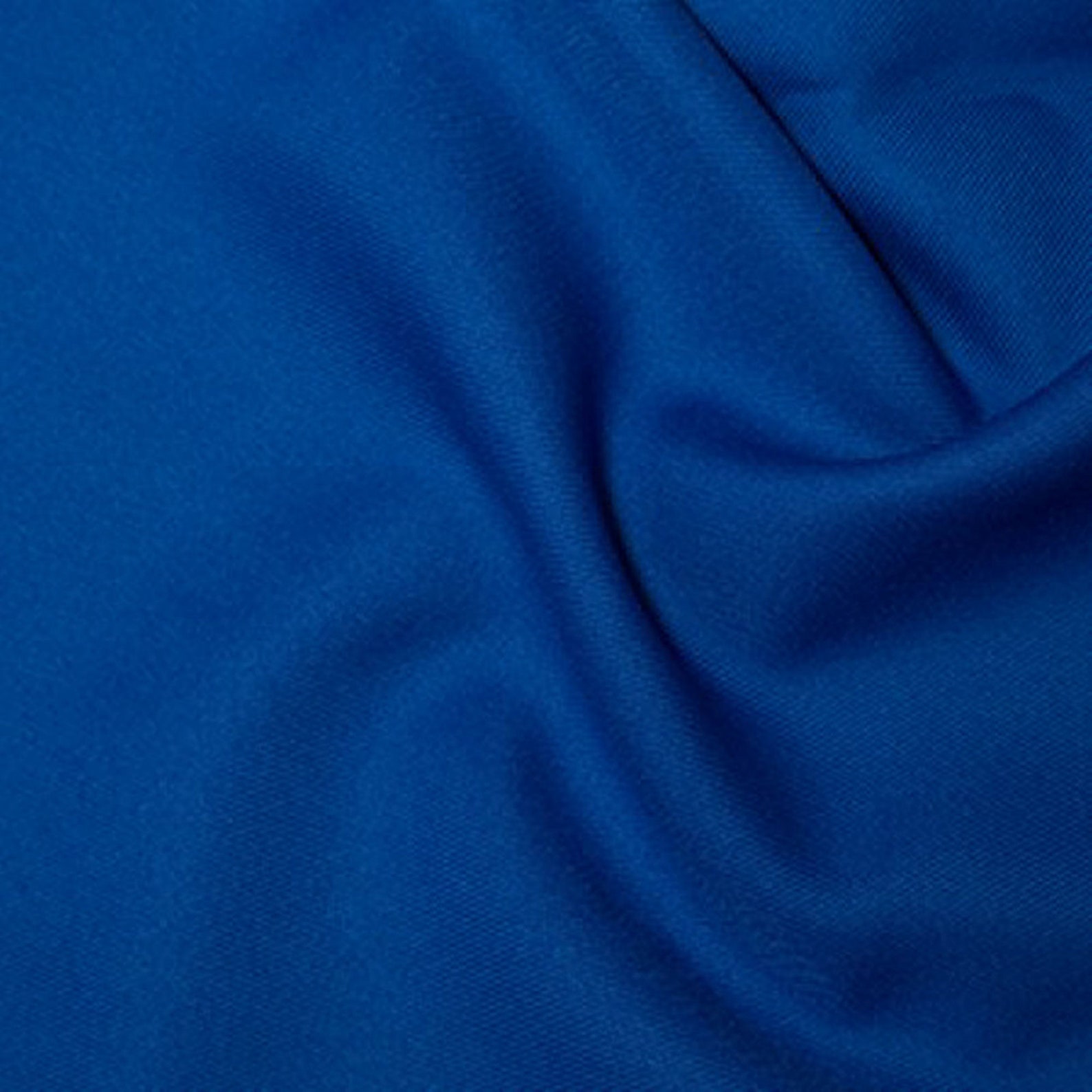 Royal Blue - Polyester Twill Plain Fabric 150cm (59") Wide Dressmaking ...