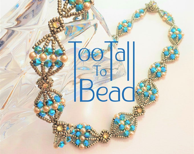 Beautiful beadwork designs to download by TooTallToBead on Etsy