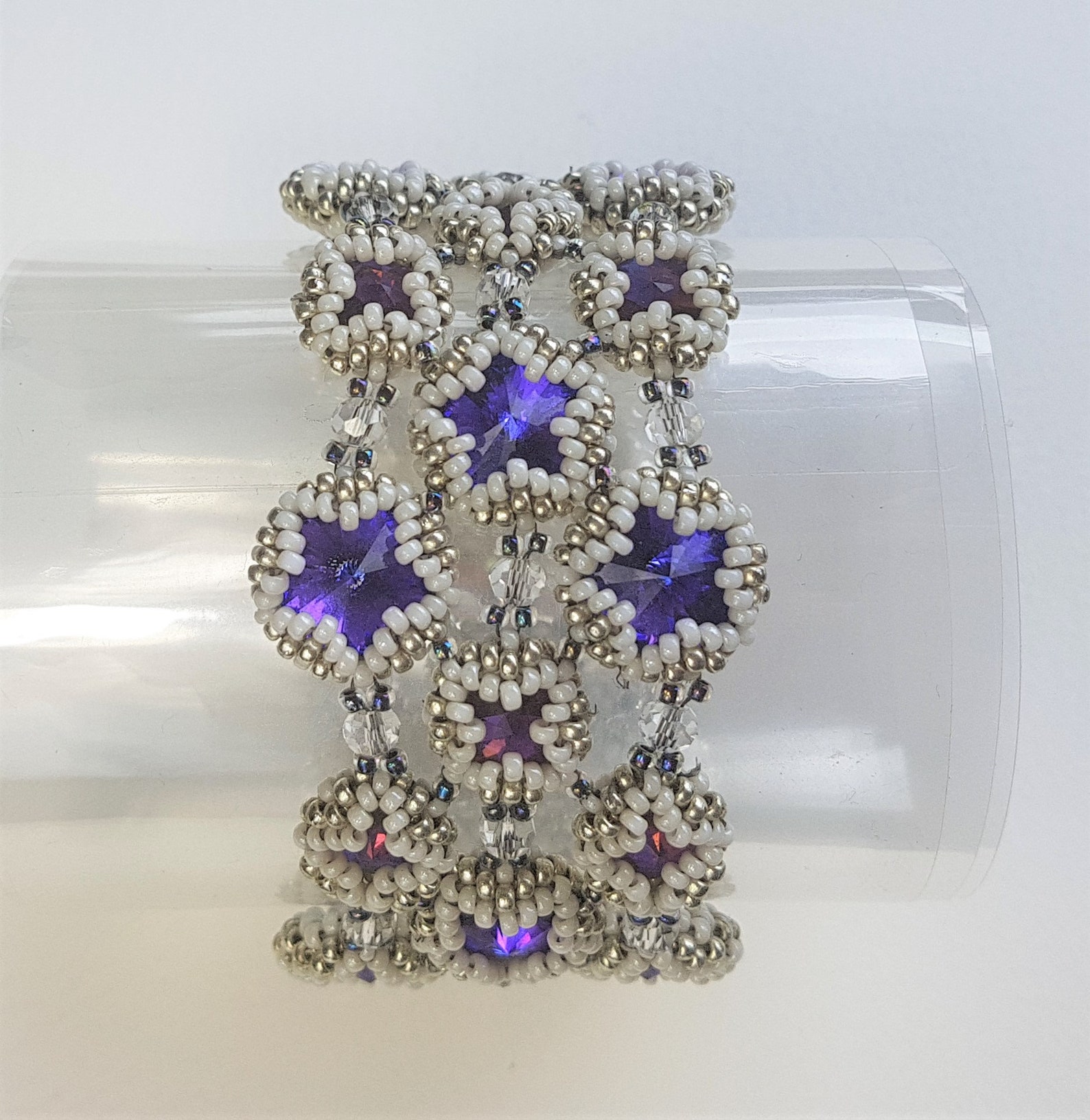 Beading Pattern - Cosmic Pebbles Bracelet - PDF Beadwork Tutorial - Etsy