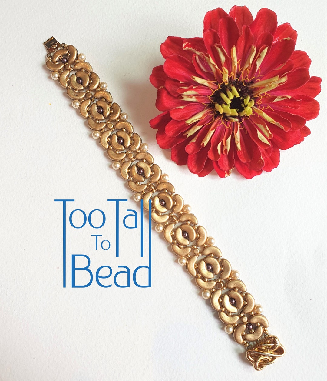Beading Pattern - Biba Bracelet - Beadwork Tutorial PDF Download - Etsy