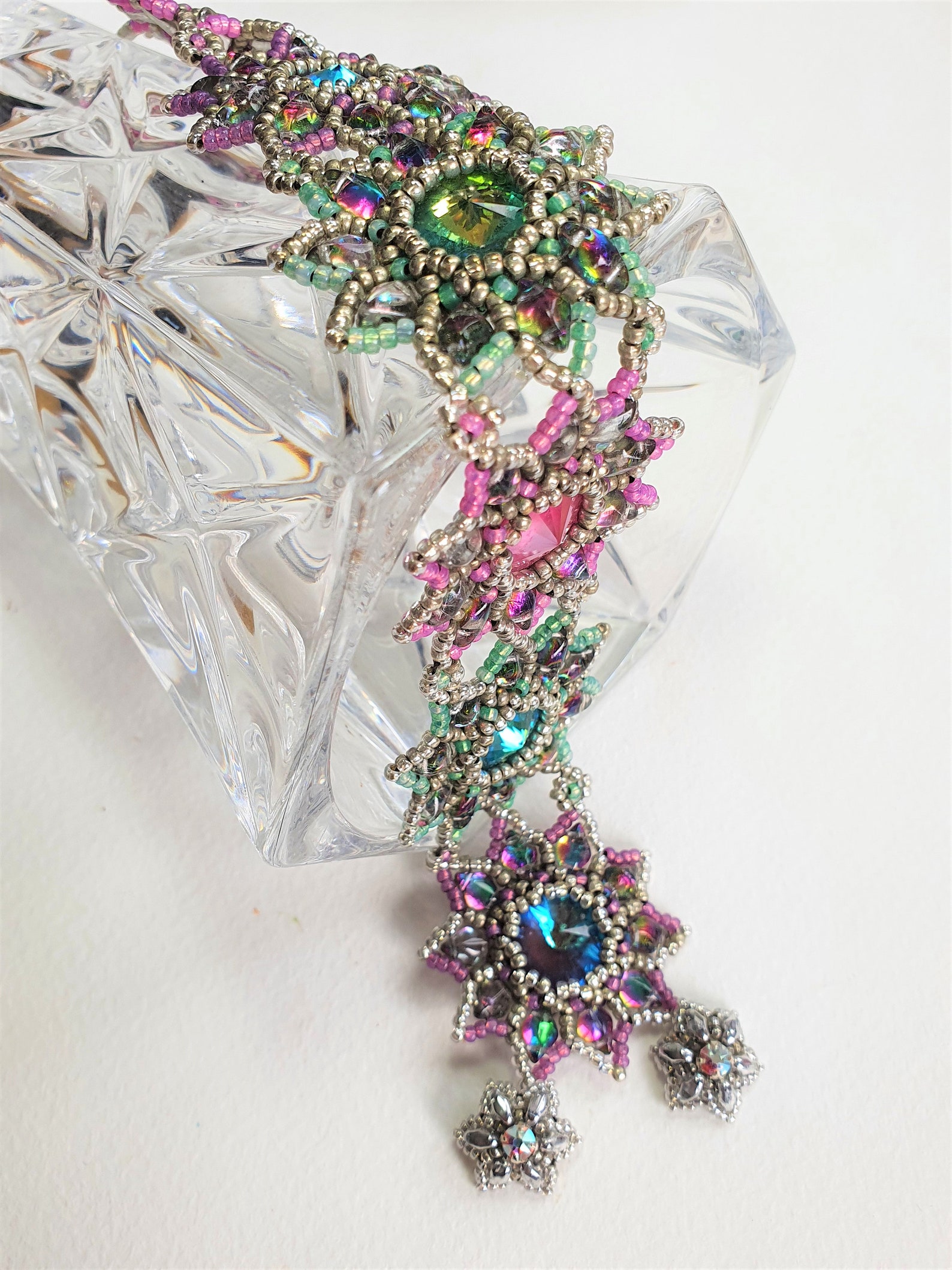 Beading Pattern 1234 Flowers Beadwork PDF Tutorial Make - Etsy