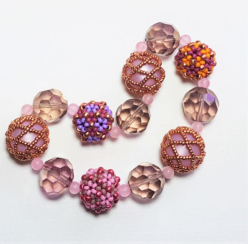 Beading Pattern - Little Tiny Beaded Beads - PDF Tutorial Download - Etsy