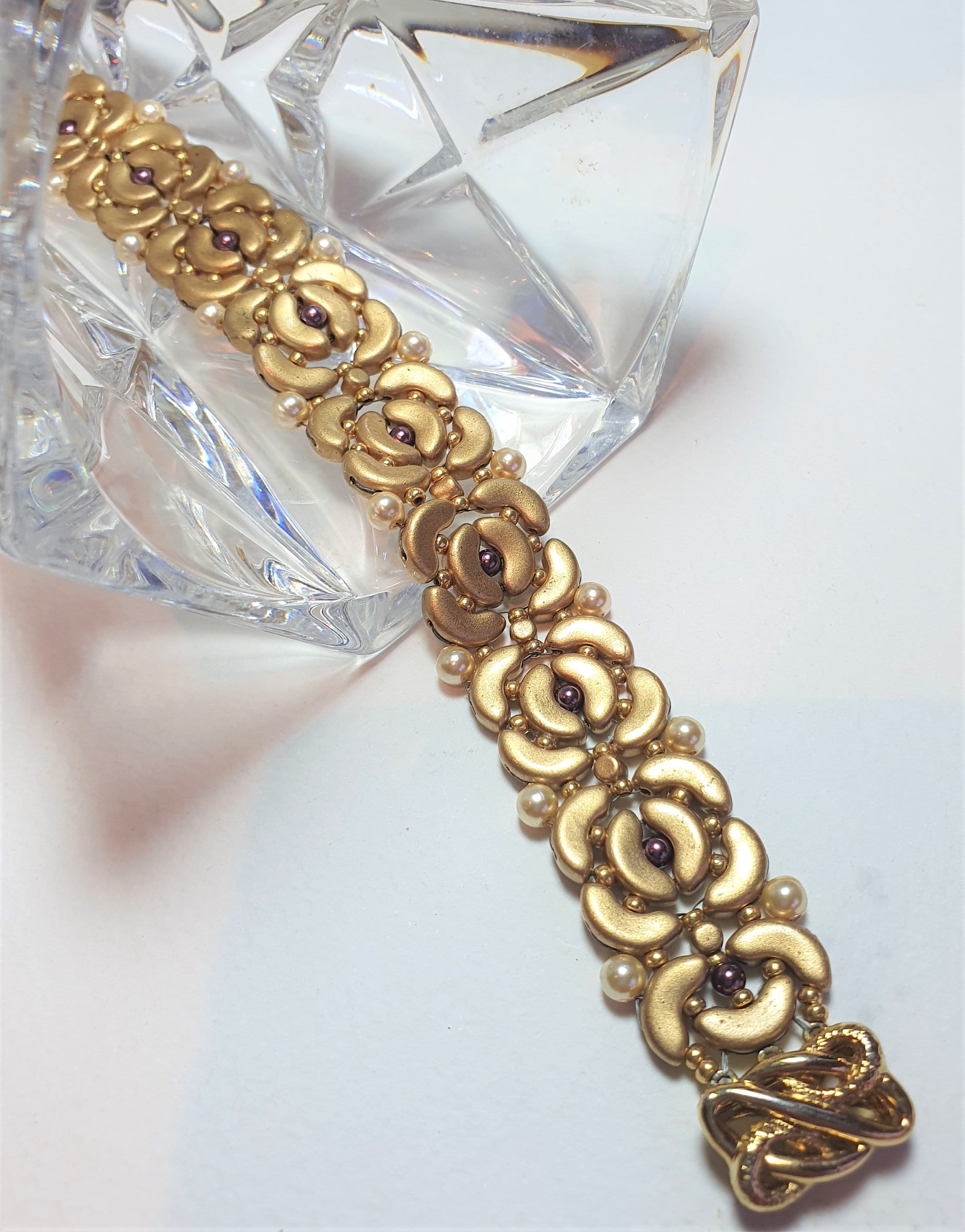 Beading Pattern - Biba Bracelet - Beadwork Tutorial PDF Download - Etsy