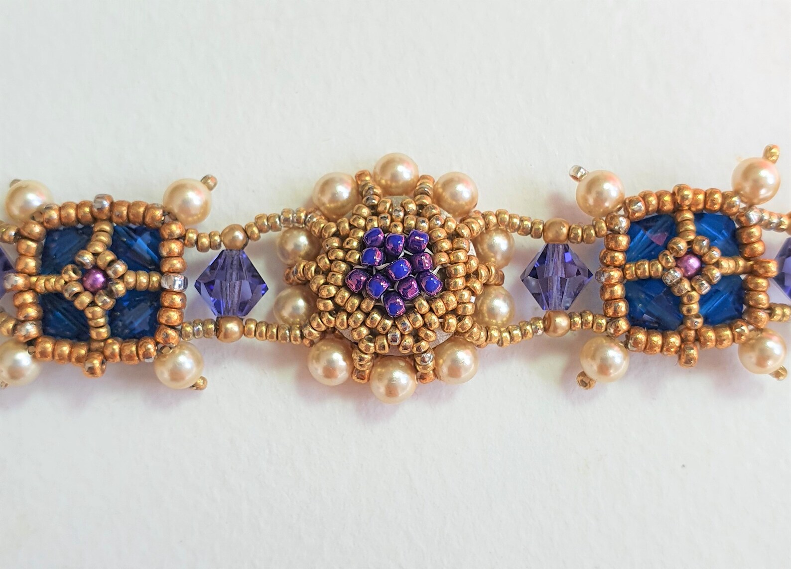 Beading Pattern - Anita Bracelet - PDF Beadwork Tutorial - Etsy