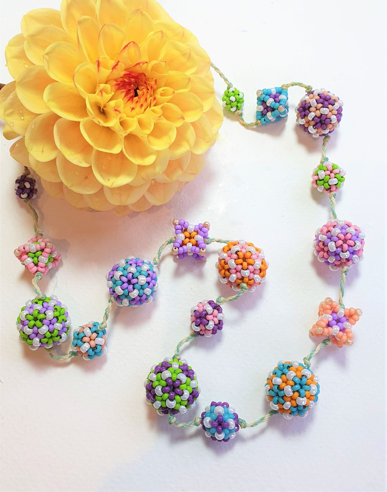 Little Tiny Beaded Beads PDF Tutorial Download - Etsy