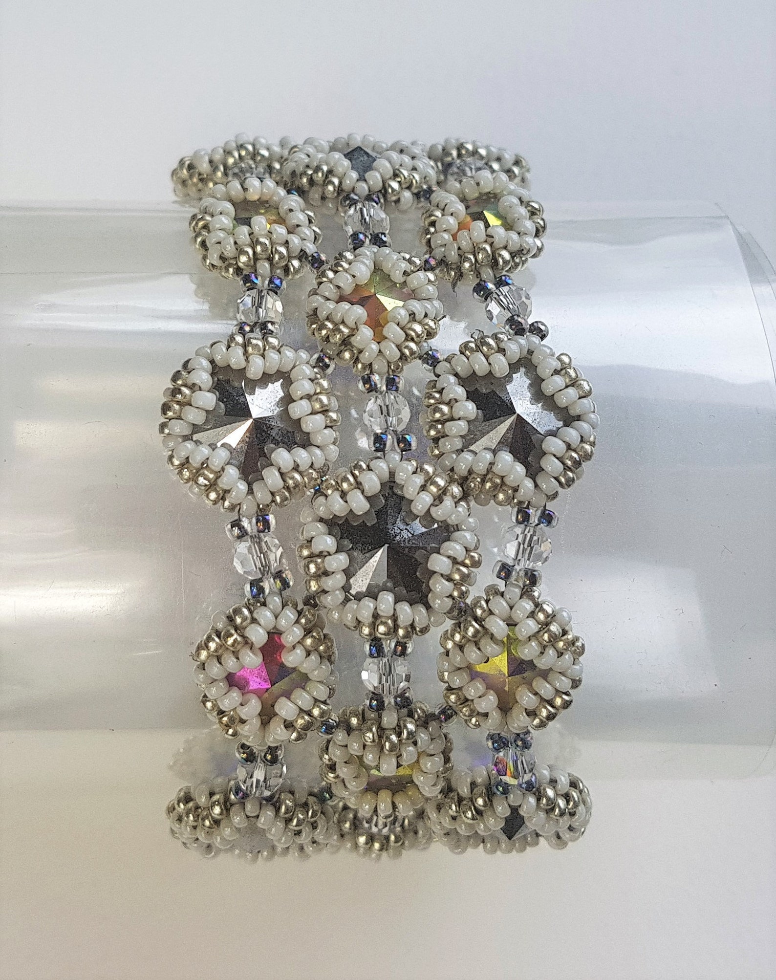 Beading Pattern - Cosmic Pebbles Bracelet - PDF Beadwork Tutorial - Etsy
