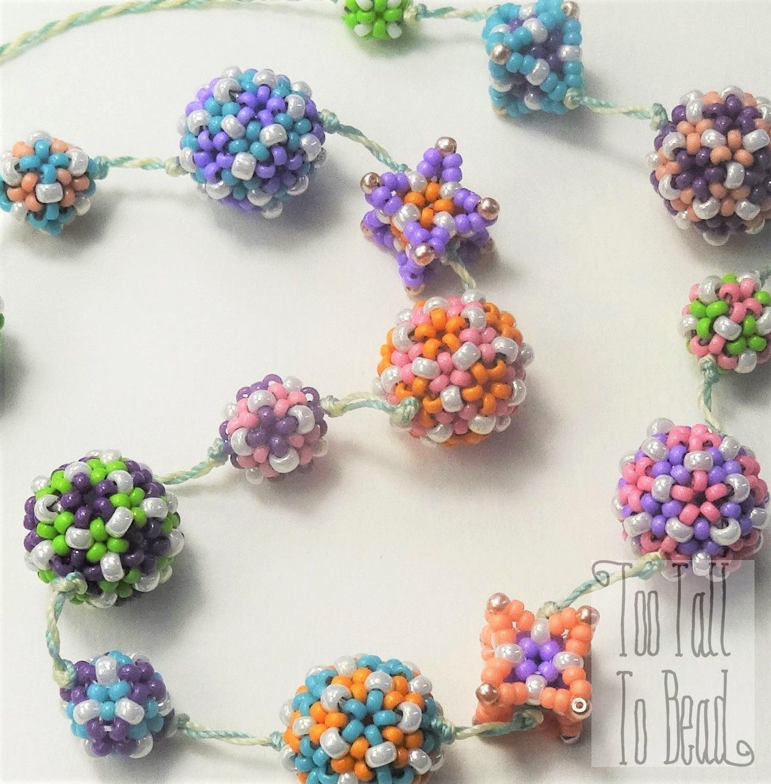 Little Tiny Beaded Beads PDF Tutorial Download - Etsy