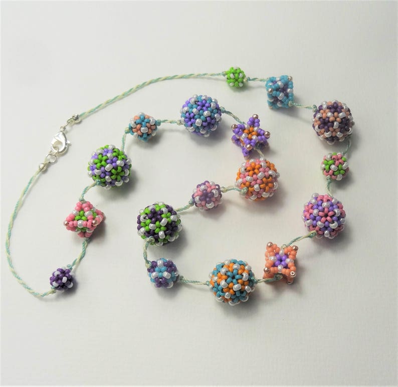 Beading Pattern - Little Tiny Beaded Beads - PDF Tutorial Download - Etsy