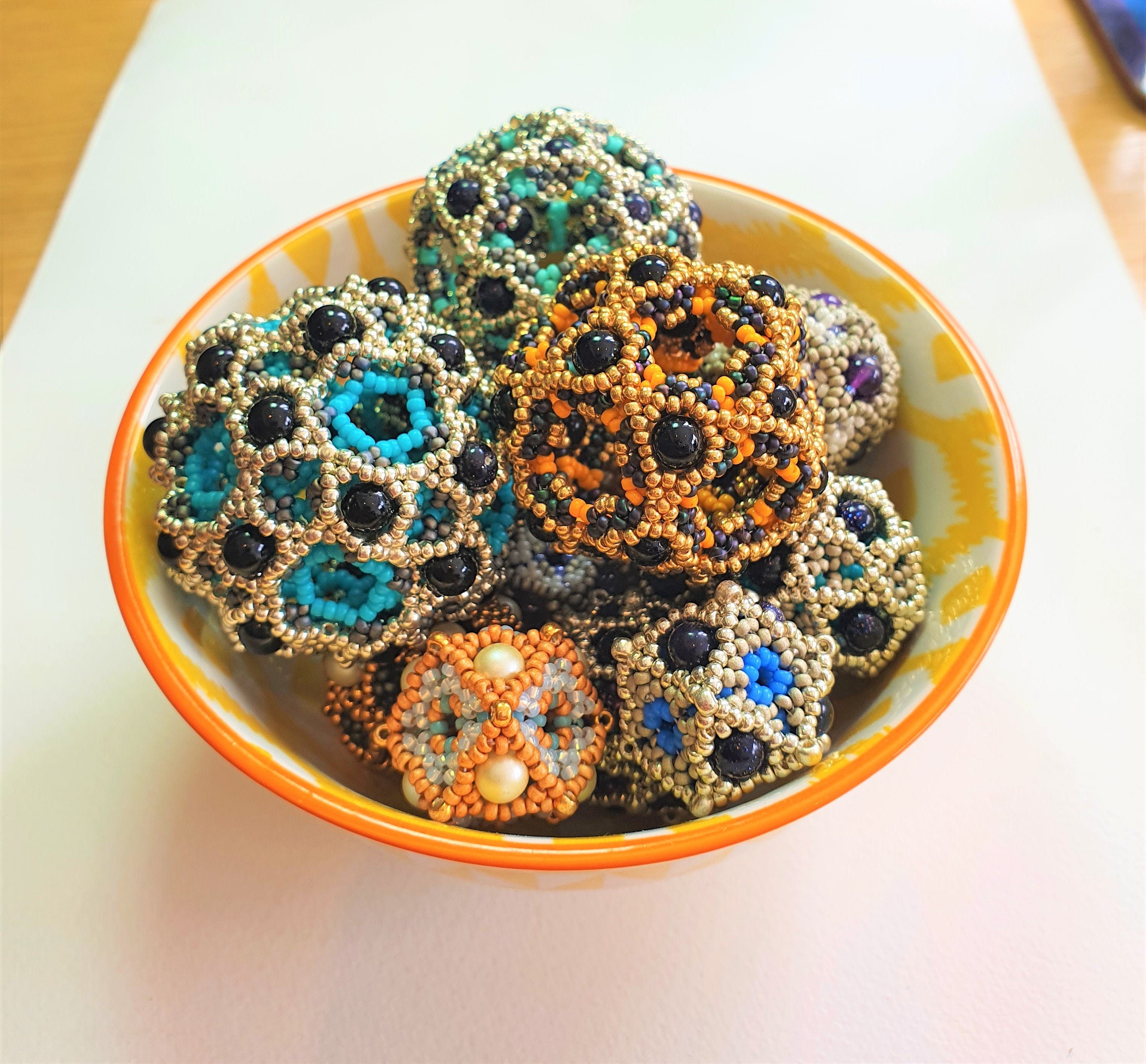 Build a Bead 1 - Triangles, PDF Tutorial Download - Etsy