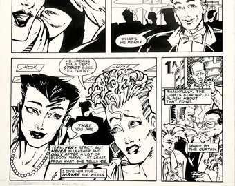 Grendel: Devils Legacy Original Page by the Pander Brothers - Etsy