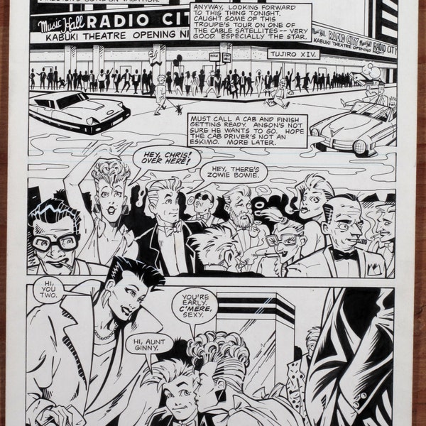 Original Color Artwork of Christine Spar From Grendel: Devil's Legacy ...