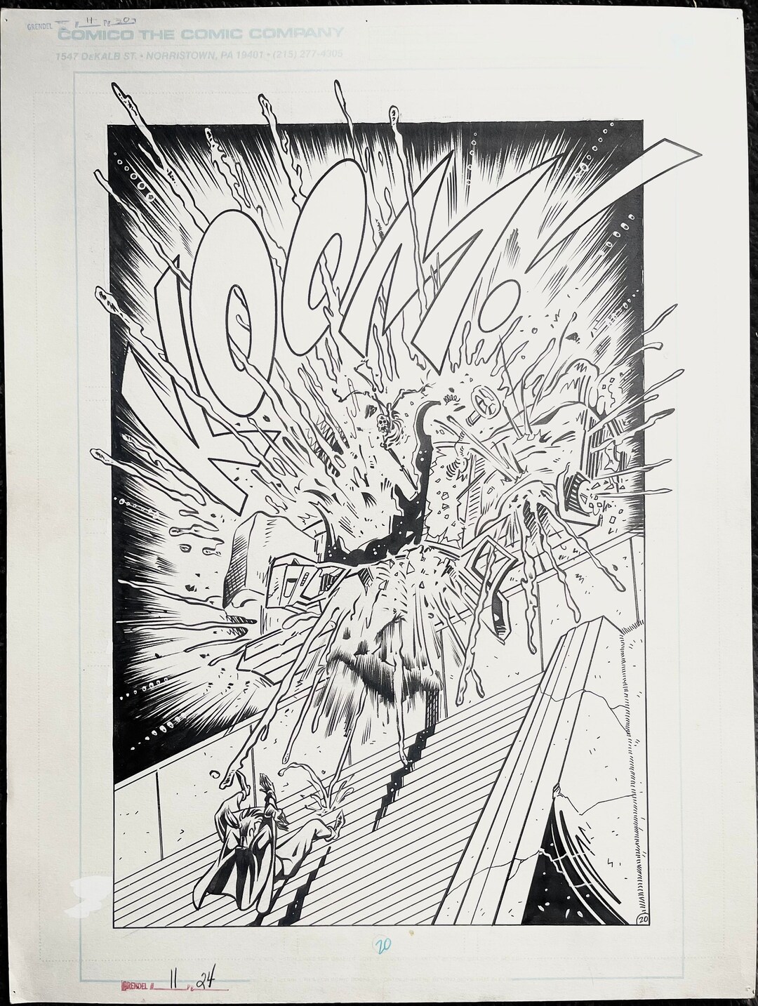 Grendel: Devil’s Legacy - Original Comic Page - Etsy