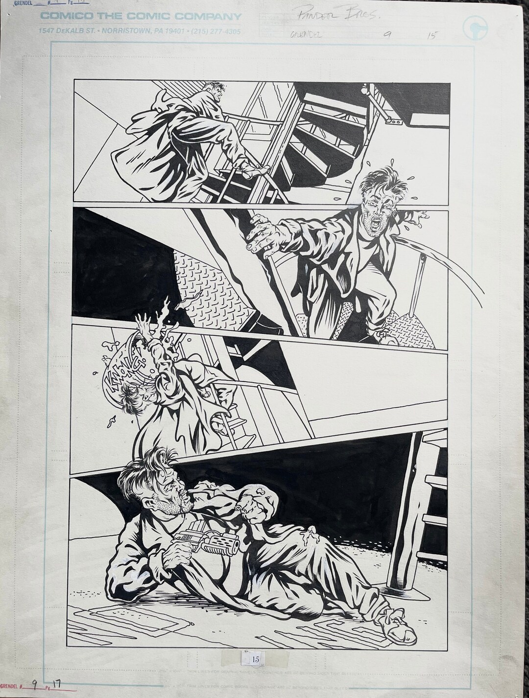 Grendel: Devils Legacy Original Comic Page - Etsy