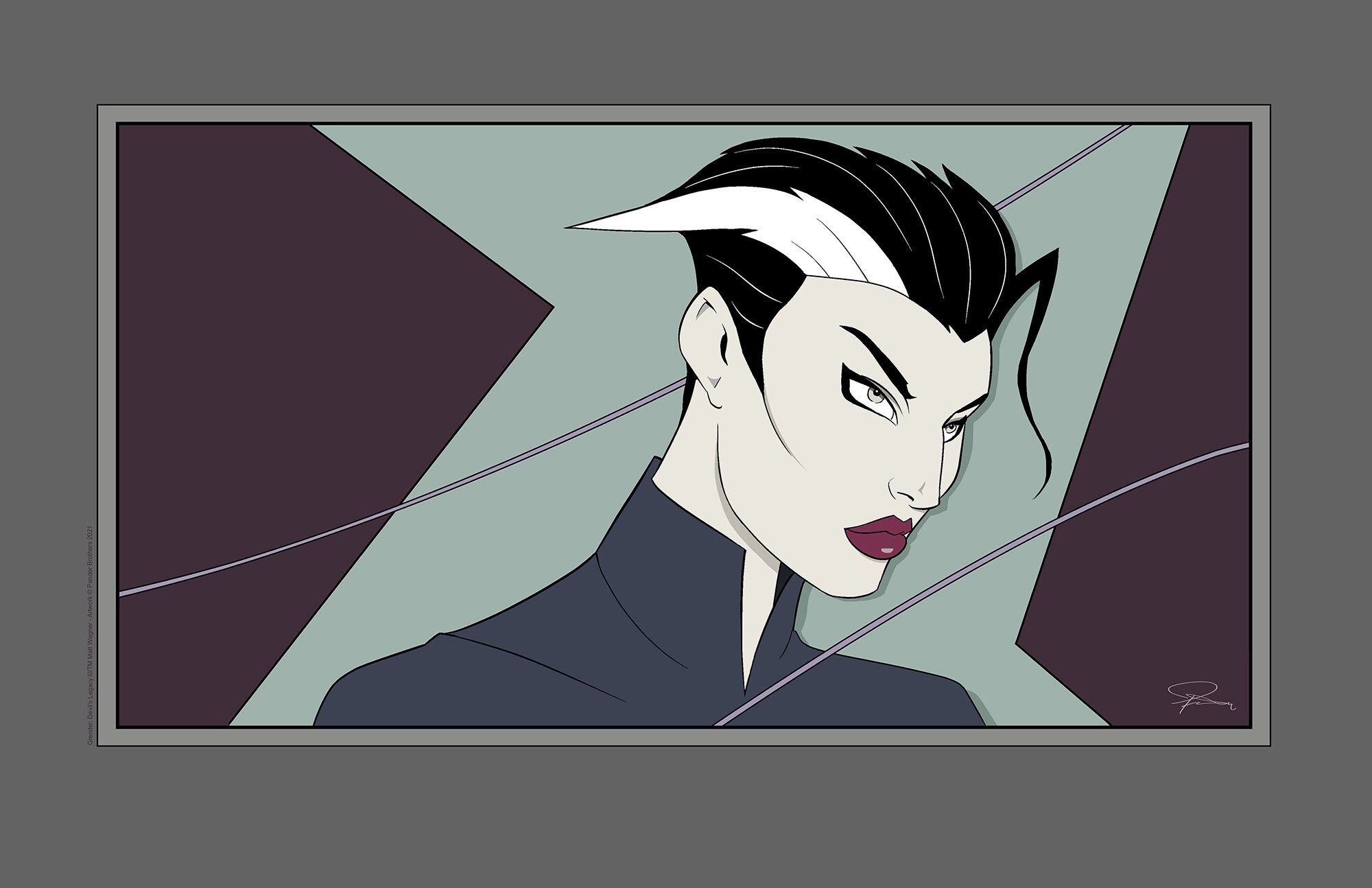 Grendel: Devils Legacy grendel Cycle Watercolor Illustration PLUS First ...