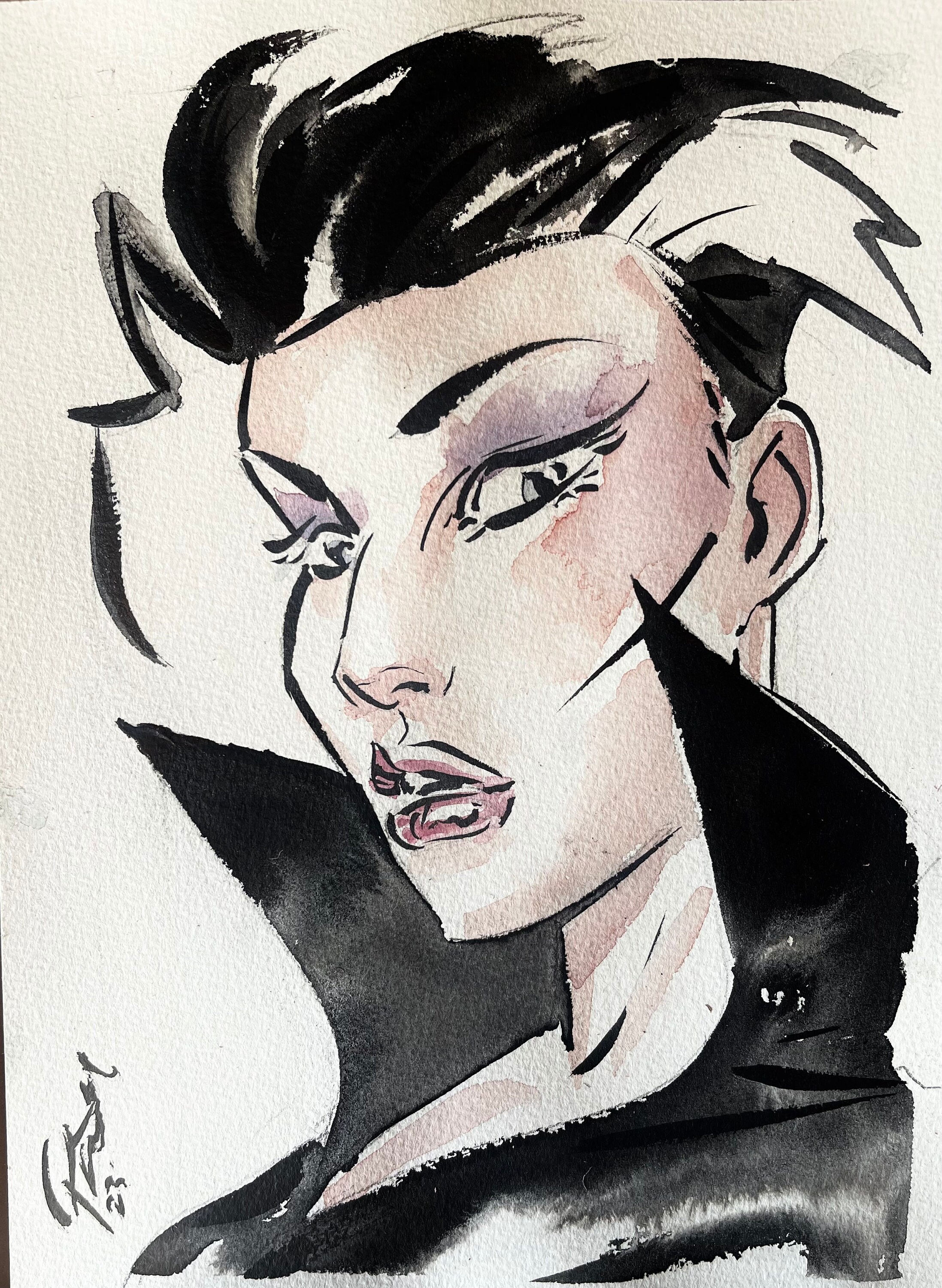 Original Artwork of Christine Spar From Grendel: Devil's Legacy - Etsy