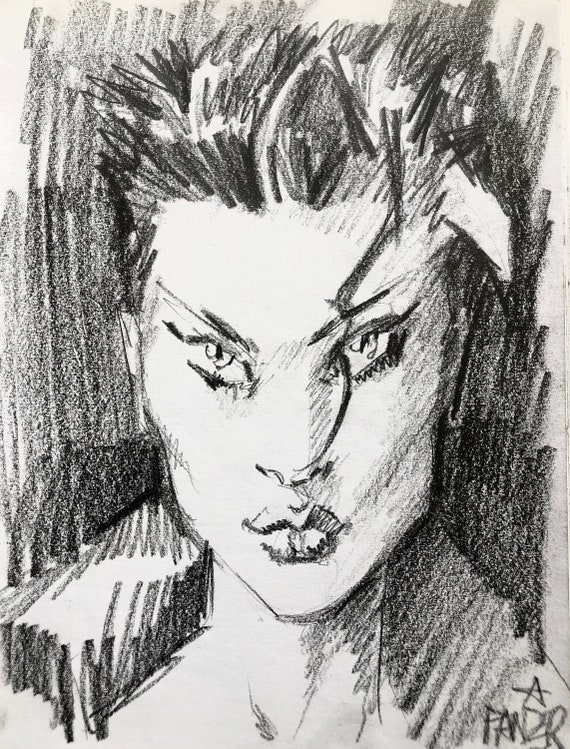 Detailed Grendel Drawing