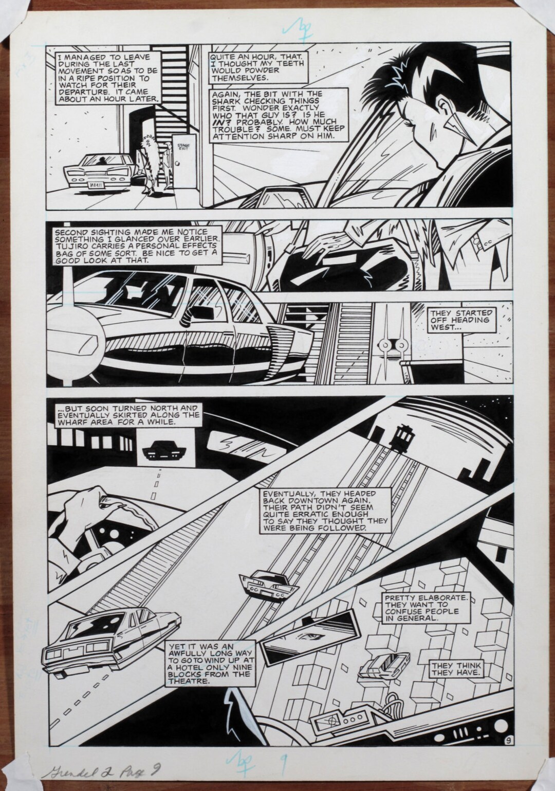 Grendel: Devil’s Legacy #2 / Pg. 9 - Original Page by the Pander ...