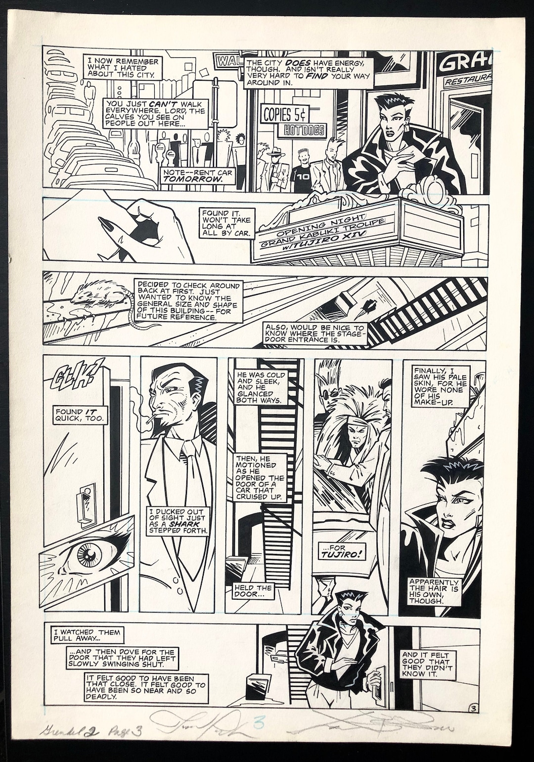 Grendel: Devil’s Legacy #2 / Pg. 3 - Original Page by the Pander ...