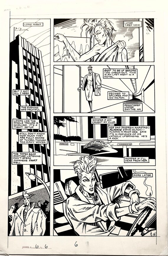 Grendel: Devils Legacy Original Page by the Pander Brothers - Etsy