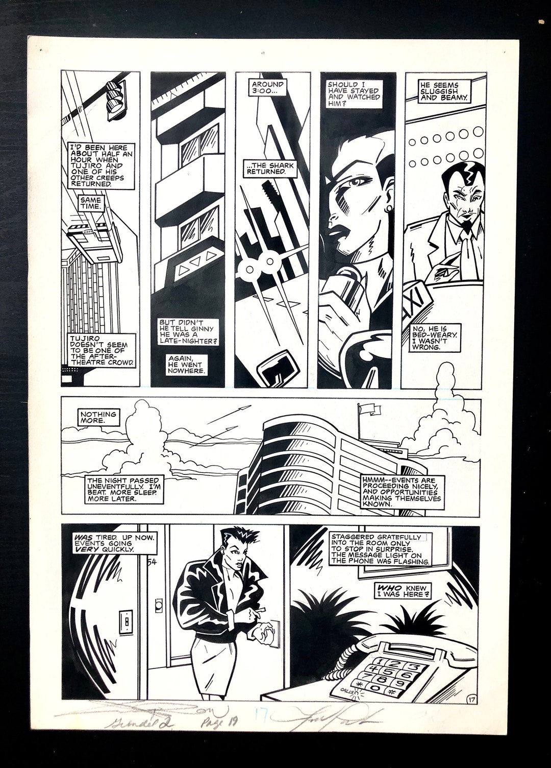 Grendel: Devils Legacy Original Page by the Pander Brothers - Etsy Hong ...