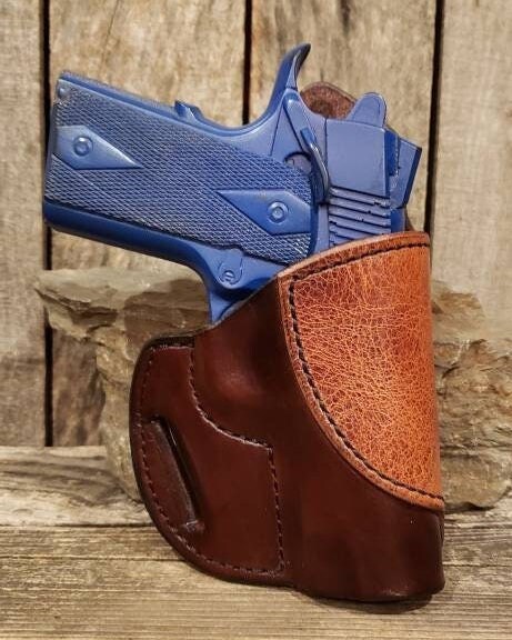 1911 Officer's Model 3 Inch Custom Handmade Leather - Etsy