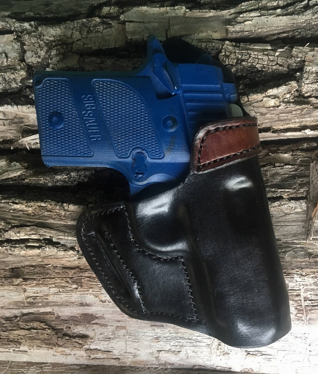 SALE on Older Stock! SIG P938 Custom Handmade Leather Holster, Handmade ...