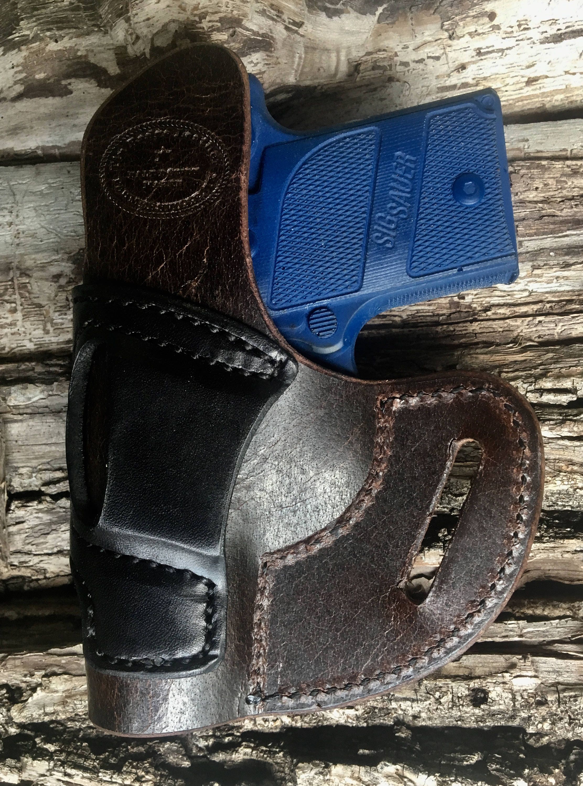 SIG P938 Custom Handmade Leather Holster Sig Holster Leather - Etsy