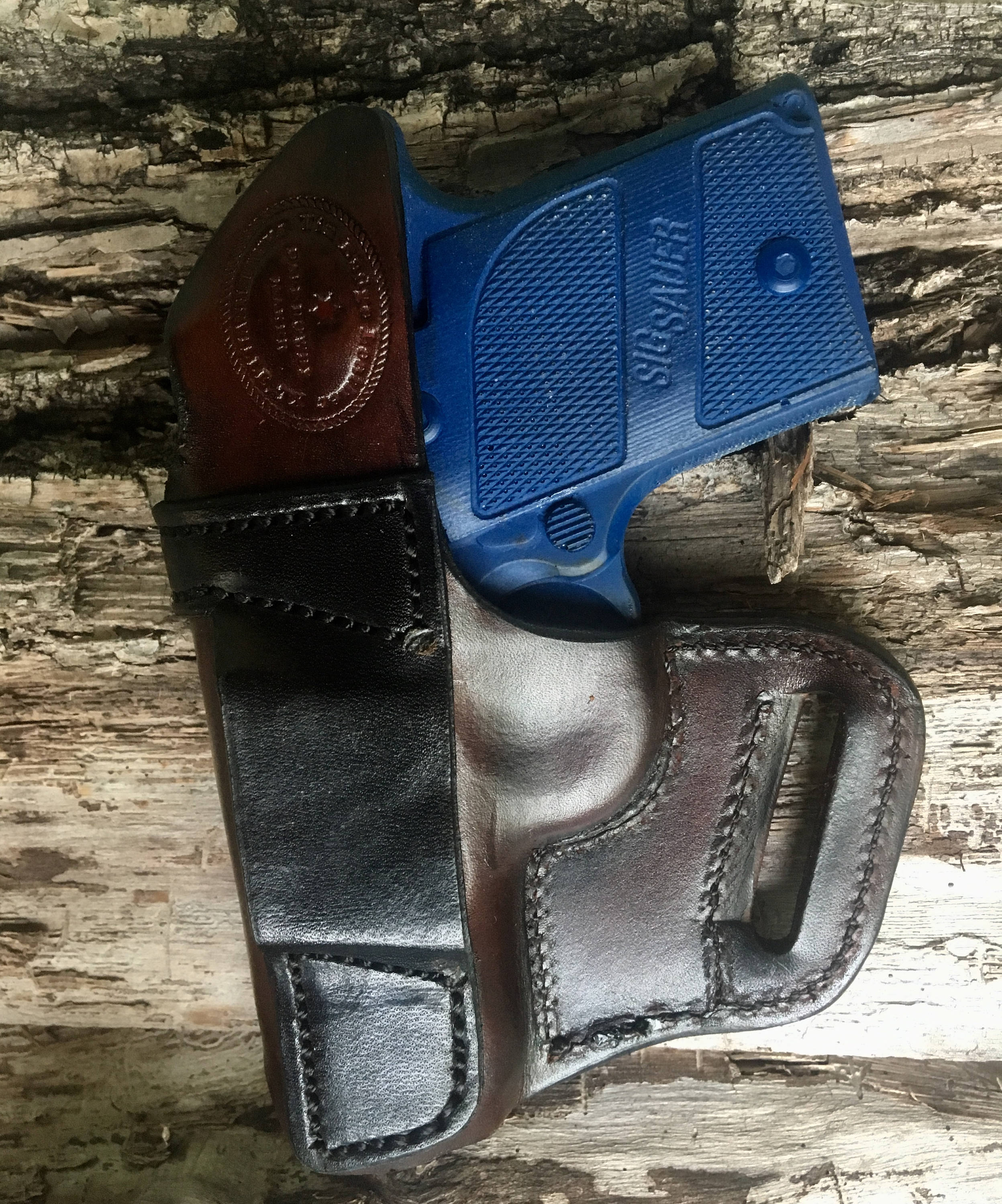 SALE on Older Stock! SIG P938 Custom Handmade Leather Holster, Sig ...