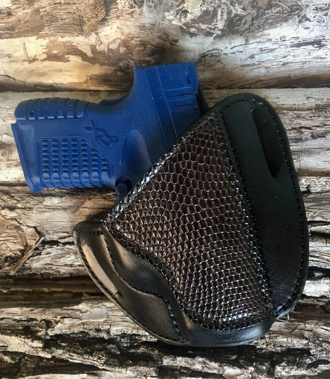 Springfield XDS 3.3 Custom Handmade Leather Holster, Handmade Holster ...