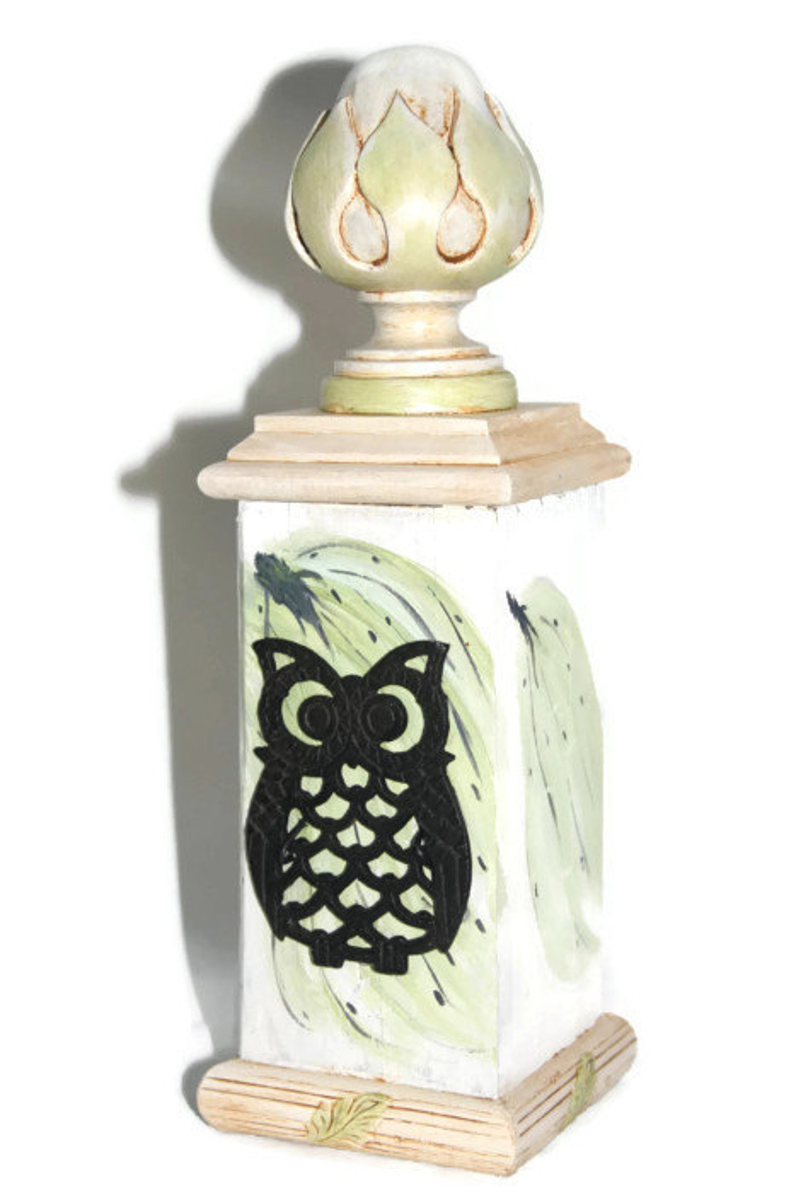 Fence Post Finial Farm House Style Recycled Upcycled - Etsy