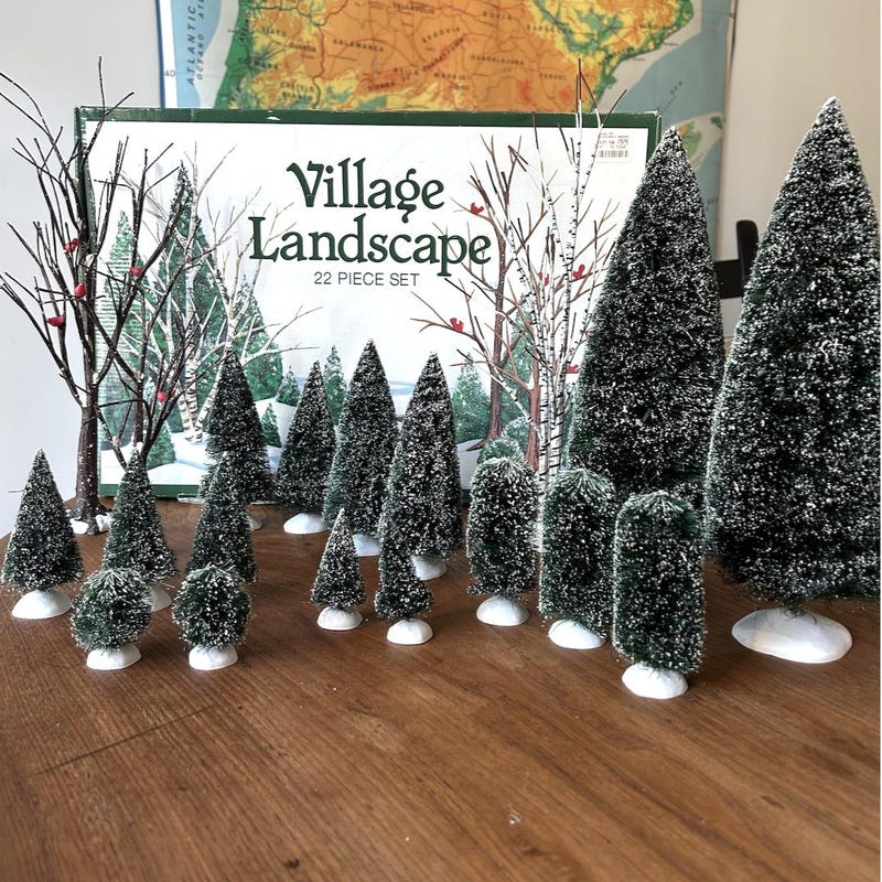 Large Christmas Sisal Trees - Etsy