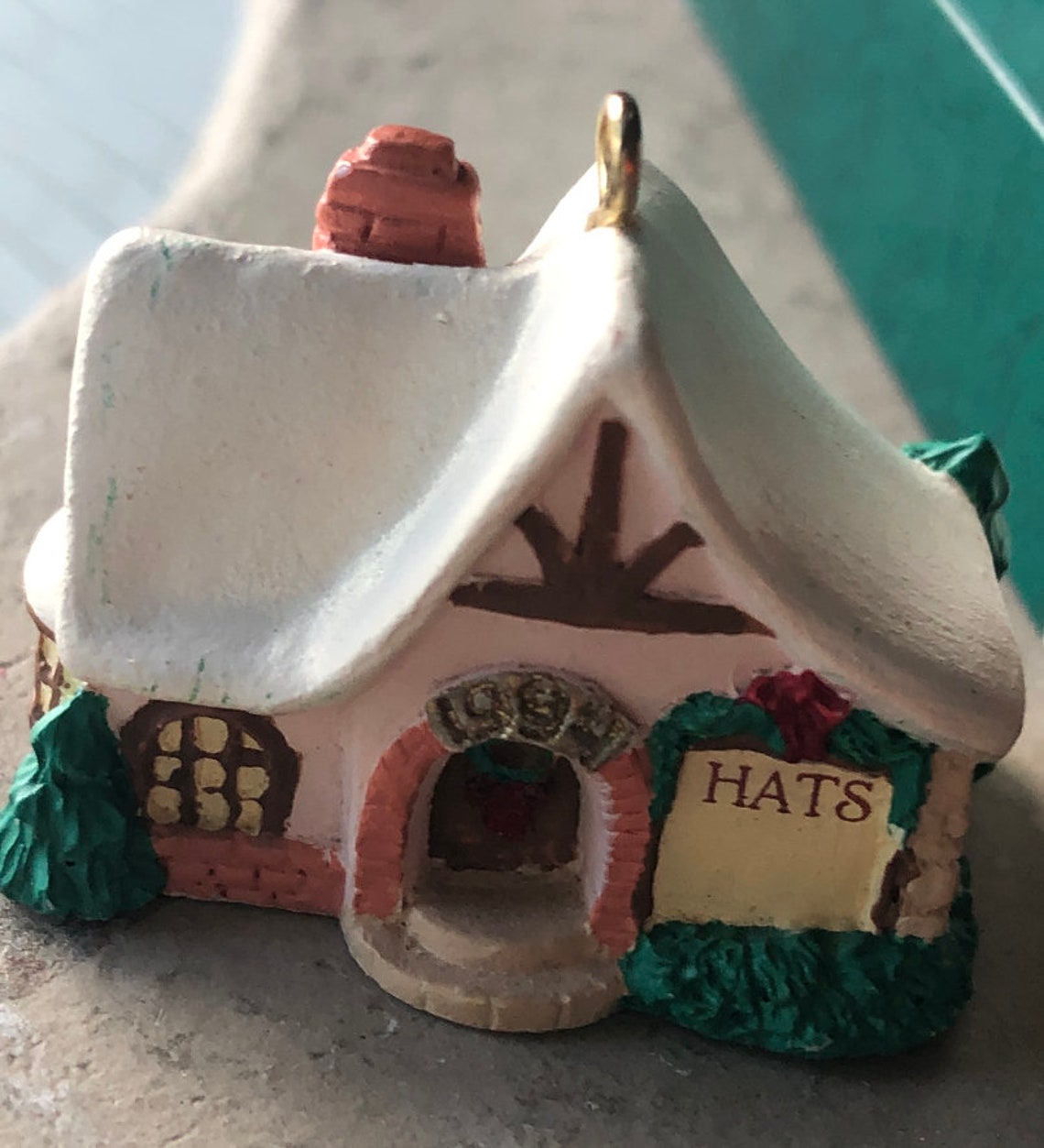 Hat Shop-old English Village-hats-seventh in the Old English - Etsy