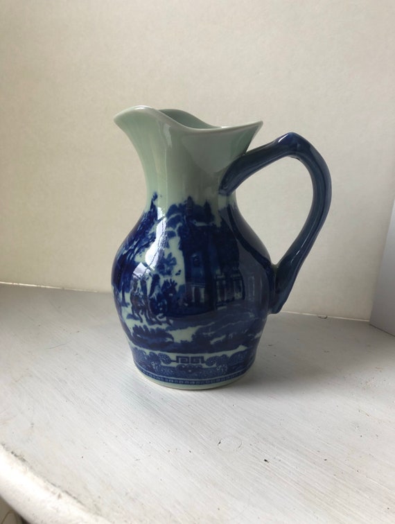 Victoria Ware Flow Blue Ironstone Pitcher Home Décor Home & Living etna ...