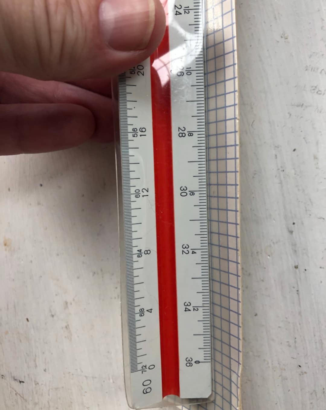 Professional Triangular Scale - Engineering - 12 Inch - Staedtler - Mars - Engineering Ruler ...