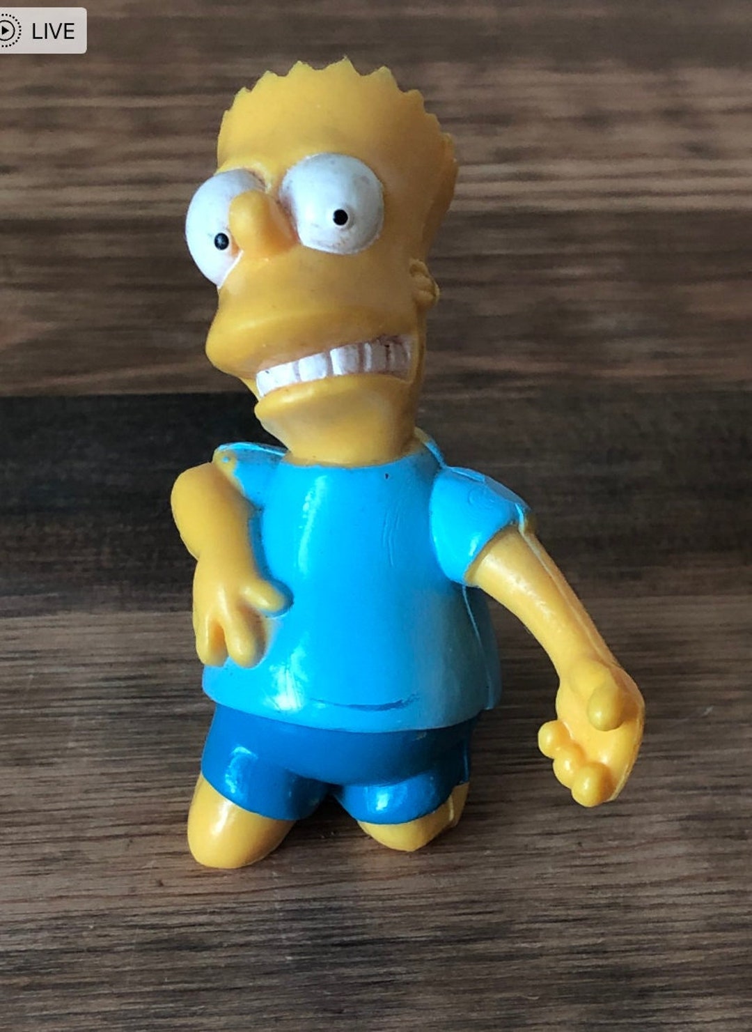 Bart Simpson-Bart Simpson Figur-Playing Air Gitarre-Die Simpsons-Made ...