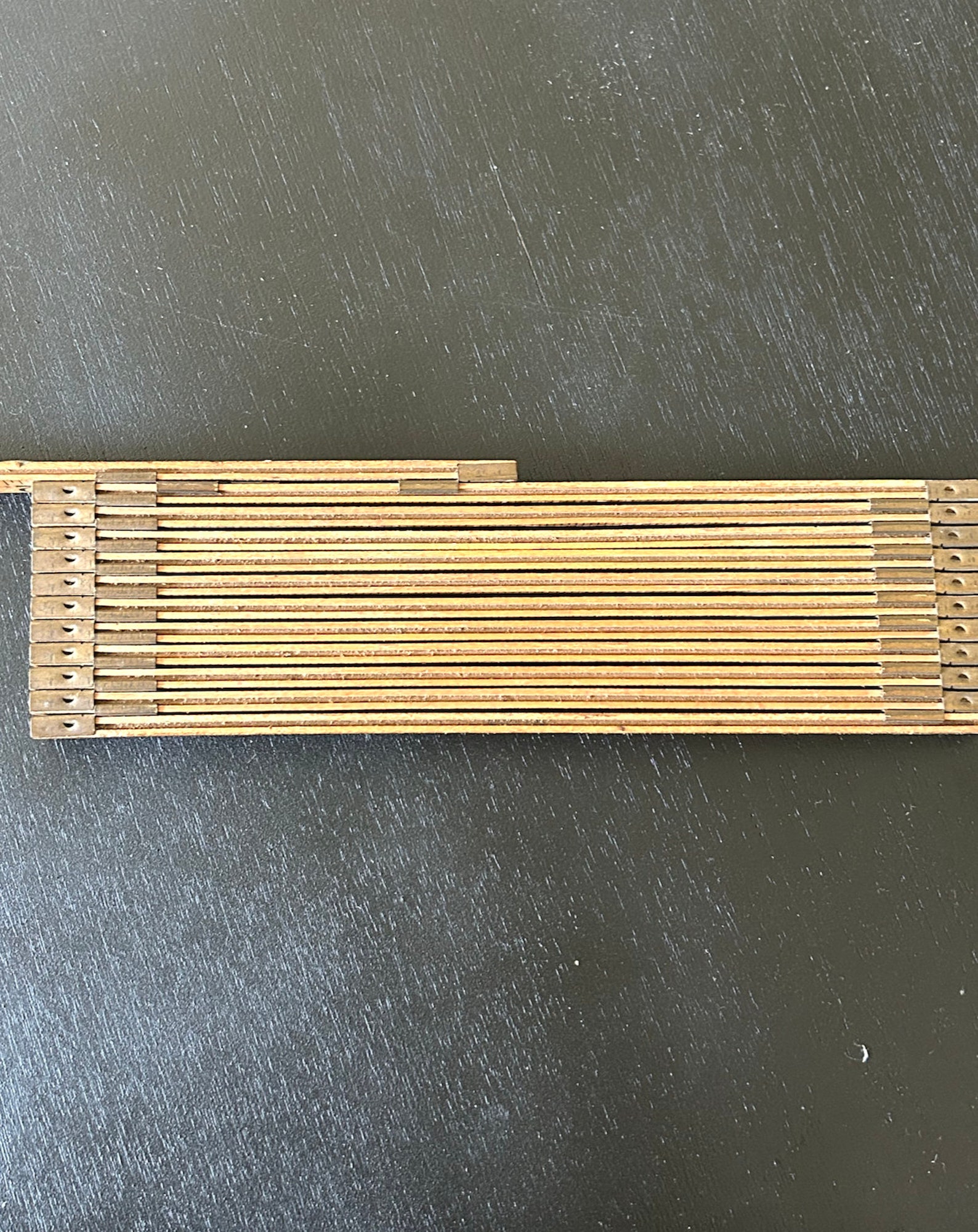 Wooden Slide Ruler Craftsman No 106M Interlox Master Slide Rule Made in ...